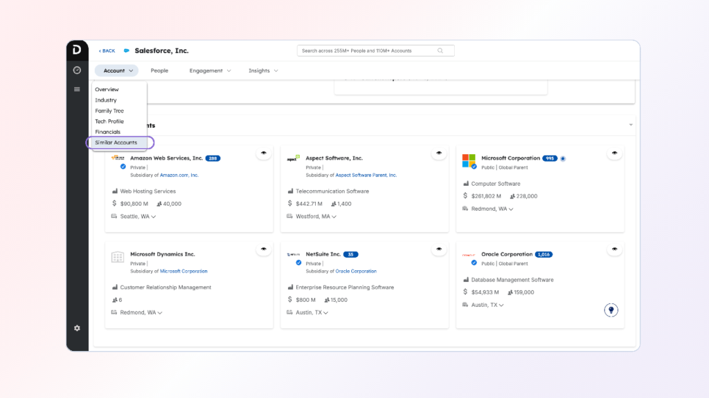 Unlock Account Research with Sales Signals | Demandbase